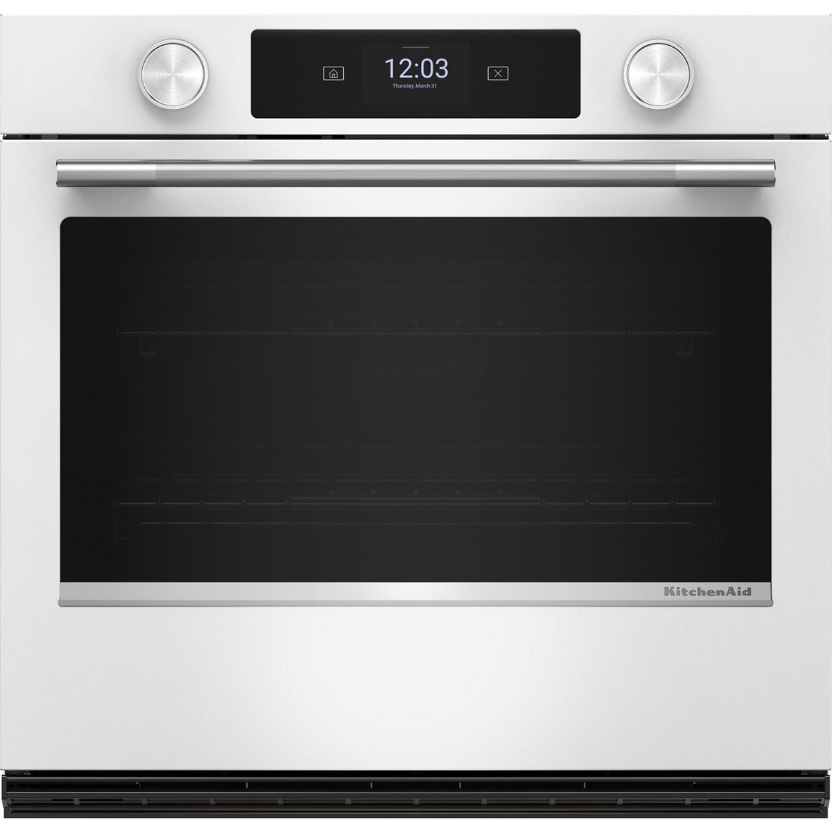 KitchenAid 30-inch Smart Electric Single Wall Oven with Assisted Cooki ...