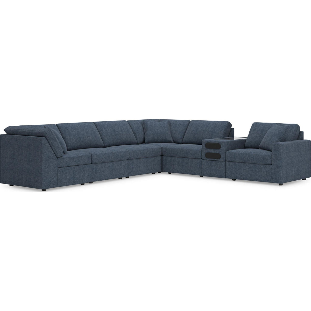 Modmax 7 Piece Modular Sectional with Audio Console | Continental Furniture