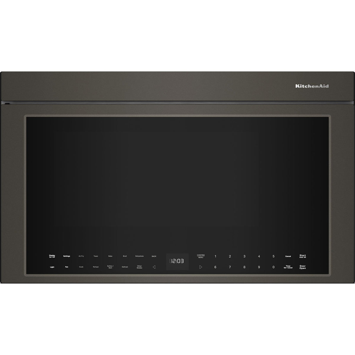 KitchenAid Multifunction Over-the-Range Microwave Oven with Infrared S ...