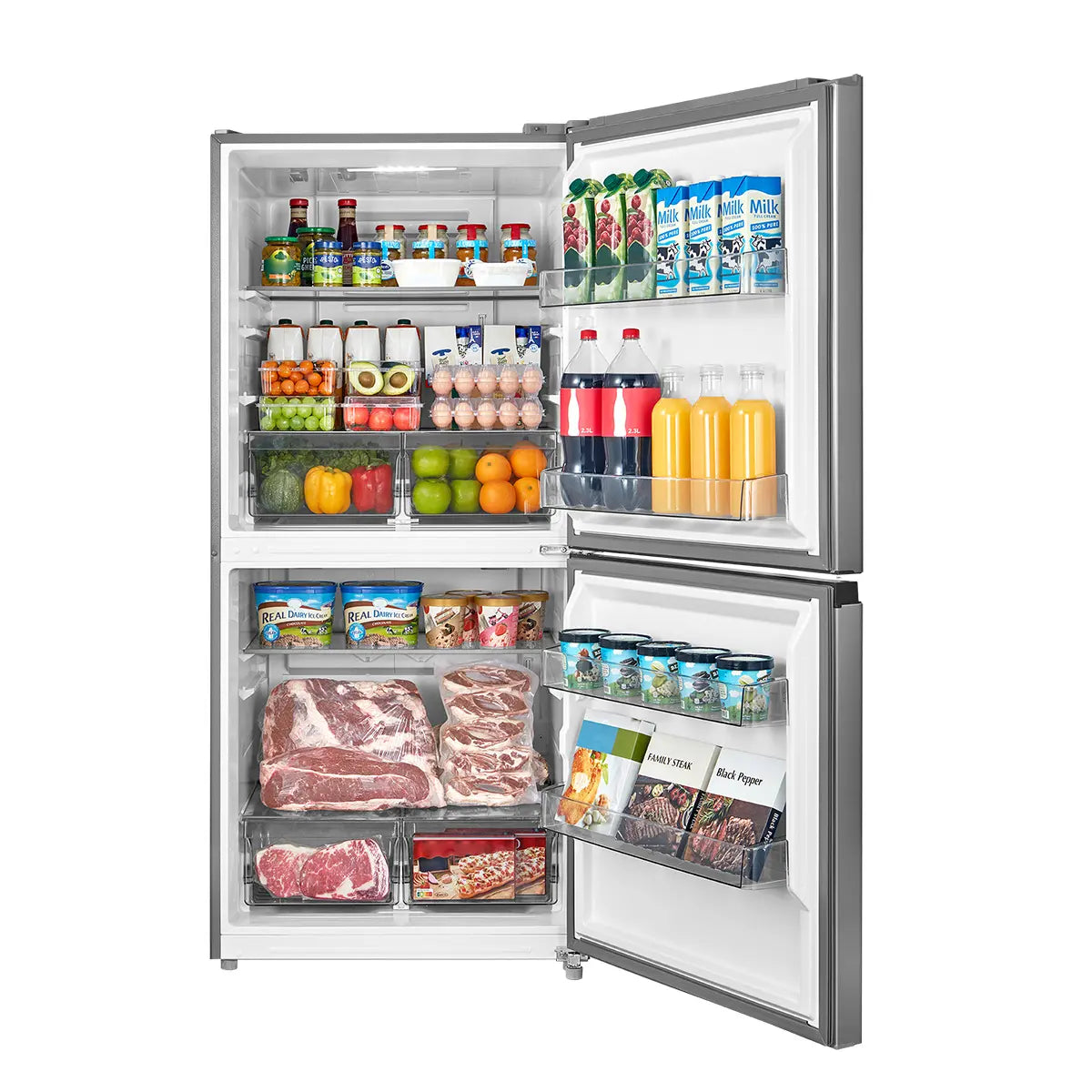 Midea 21 Cu. Ft. Upright Freezer MRU21C7BST - Stainless Steel ...